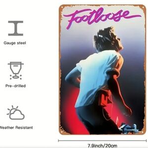 Posters and more | Wall Decor | Footloose Movie Decorative Tin Sign ...